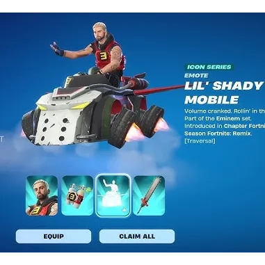 Lil Shady Mobile Emote - Gift - Fortnite Game Items - Gameflip