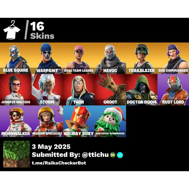Fortnite : 16 Skins Save The World Founders Super Deluxe Edition | Blue ...