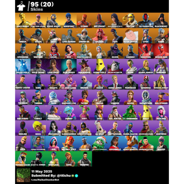 Fortnite : 95 Skins Save The World Founders Deluxe | Omega | Rogue ...