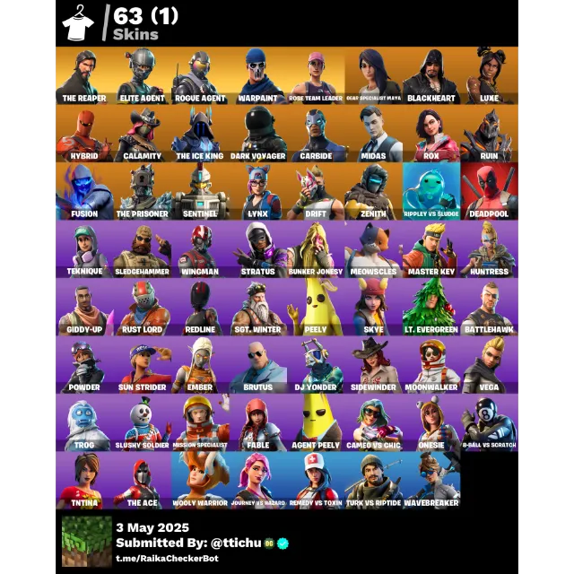 Fortnite : 63 Skins Save The World Founders Deluxe Edition | The Reaper ...