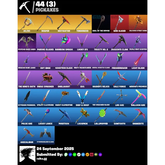 Fortnite : 63 Skins Og Ghoul Trooper | Black Knight | The Reaper ...