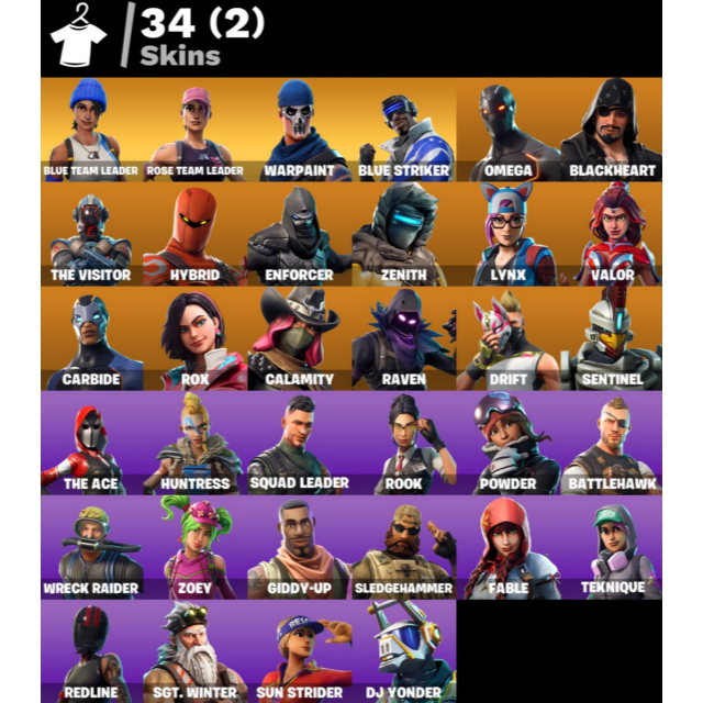Fortnite Account > 34 Skins Save The World Founders Deluxe + Omega ...