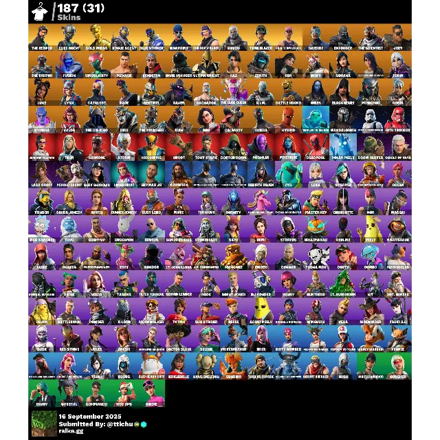 Fortnite : 187 Skins Save The World Founders | The Reaper | Elite Agent ...