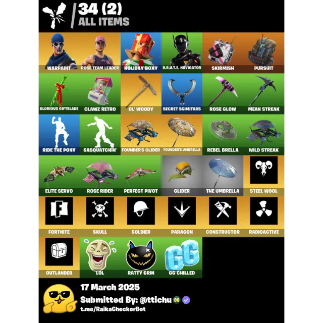 Fortnite : 4 SKINS Save The World Founders Limited Edition | B.R.U.T.E ...