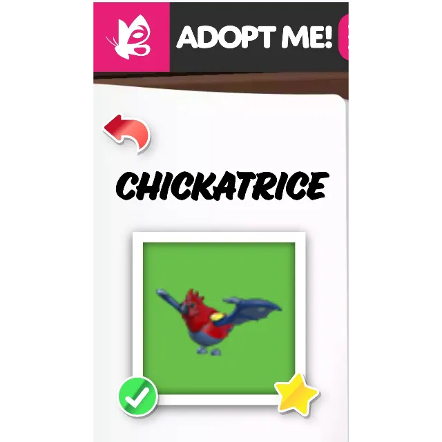 Chickatrice MFR ADOPT ME PETS - Roblox Game Items - Gameflip