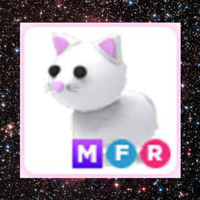 MEGA NEON SNOW CAT MFR ADOPT ME PETS - Adopt Me Game Item - Gameflip