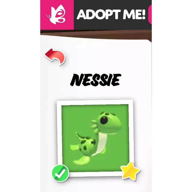 NESSIE FR ADOPT ME PETS - Roblox Game Items - Gameflip