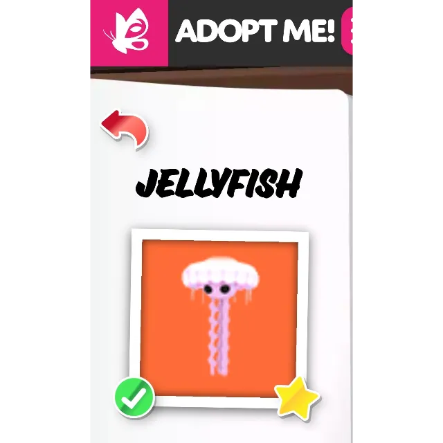 JELLYFISH FR FLY RIDE ADOPT ME - Roblox Game Items - Gameflip