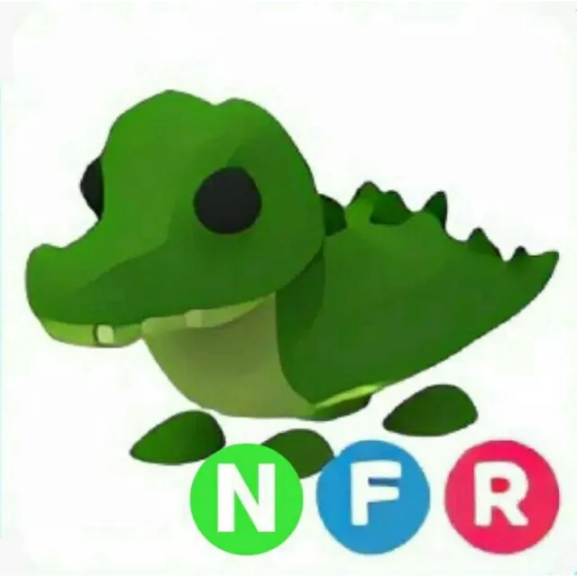 NEON Crocodile NFR ADOPT ME PETS - Adopt Me Game Item - Gameflip