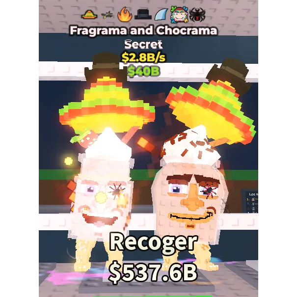 FRAGRAMA AND CHOCRAMA 2.8B/S - Steal a Brainrot Game Item - Gameflip