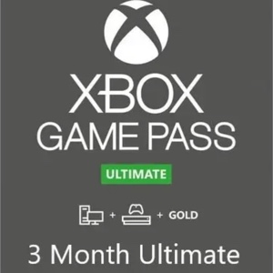 Xbox Game Pass Ultimate 3 Month Subscription - Xbox Gift Card Gift ...