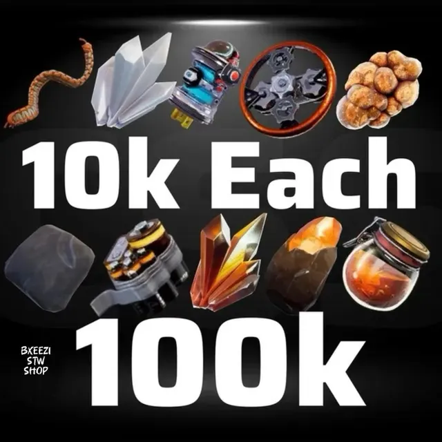 Bundle| 100k Crafting Mats - Fortnite Game Items - Gameflip