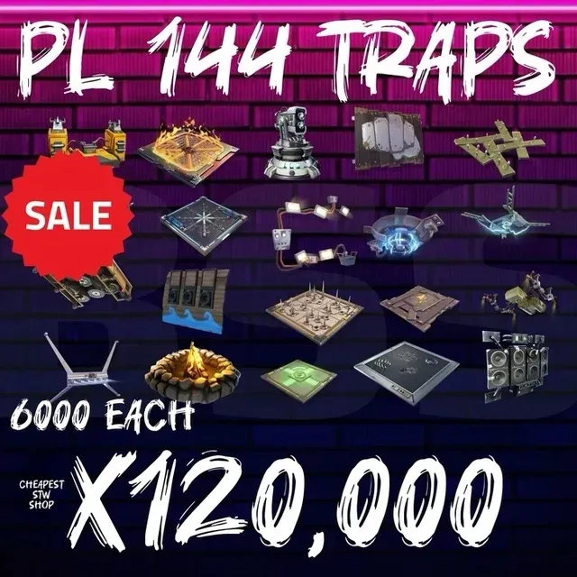 Trap | 120,000x - Fortnite Game Item - Gameflip