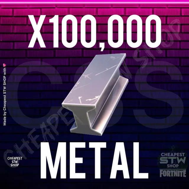 Metal - Fortnite Game Item - Gameflip