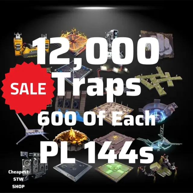 SALE | 12k Traps PL 144 - Fortnite Game Items - Gameflip