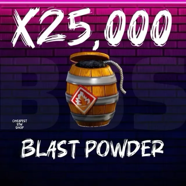 Blast powder - Fortnite Game Item - Gameflip