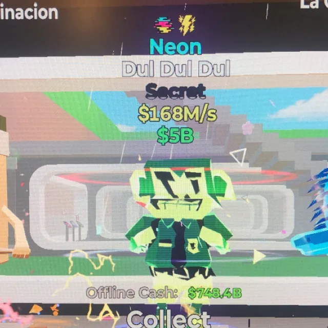 Steal the Brainrot I Dul Dul Dul Neon GLITCH + LIGHTNING DOUBLE TRAIT ...