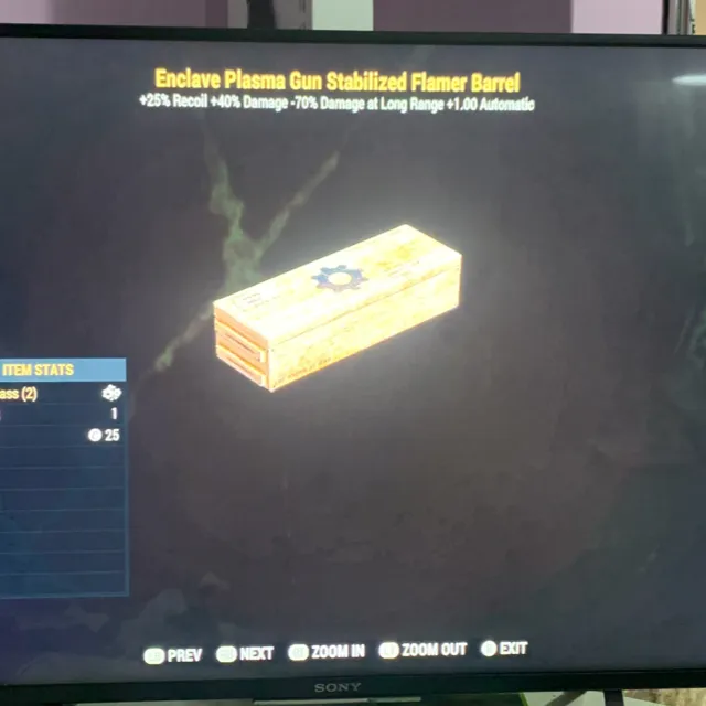 Other | enclave stabilised flame - Fallout 76 Game Items - Gameflip