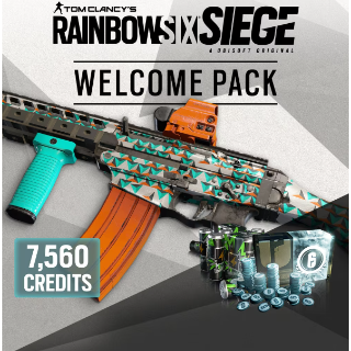 Tom Clancy's Rainbow Six Siege - 7560 R6C WELCOME PACK USA - XBox One ...