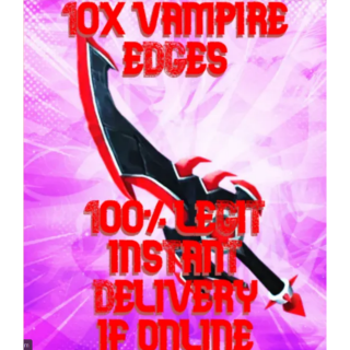 10x Vampire Edges MM2 Godly Roblox - Game Items - Gameflip