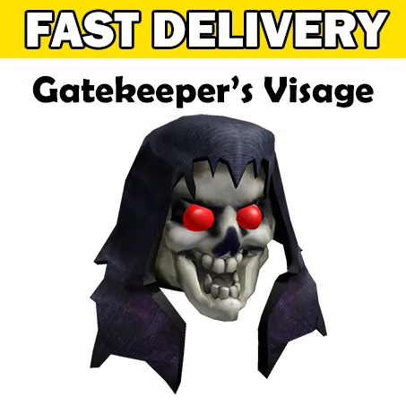 Gatekeeper's Visage Hat Toy Code Avatar - Delivered in 1hr - 32hr ...