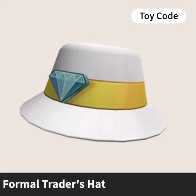 Formal Trader's Hat Toy Code - Game Item - Gameflip