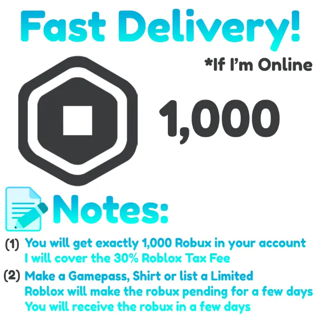 Robux | 1 000x - Other Game Item - Gameflip