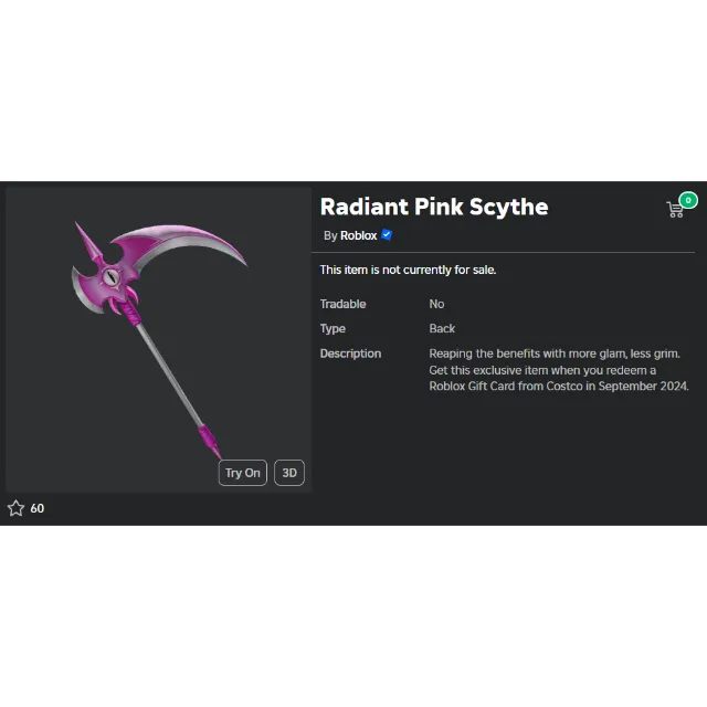 Radiant Pink Scythe + Flaming Pink Horned Helmet + $10 Credit + £20 ...