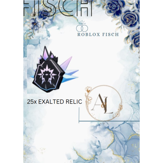25x EXALTED RELICS - FISCH - Other Game Item - Gameflip