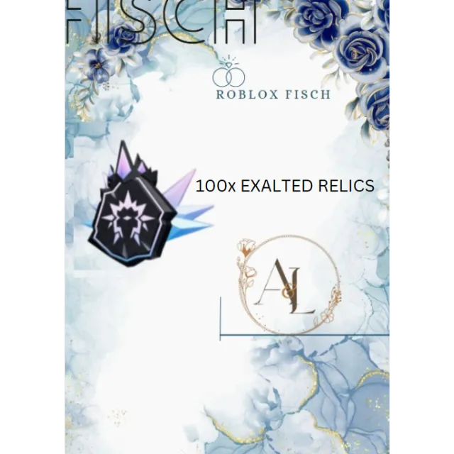 100X EXALTED RELIC- FISCH - Other Game Item - Gameflip