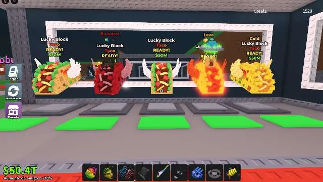 Lucky Block Taco X5 - Steal a Brainrot Game Item - Gameflip