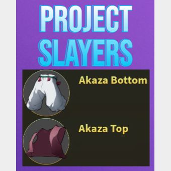 Project Slayers - Akaza Sets - Game Items - Gameflip