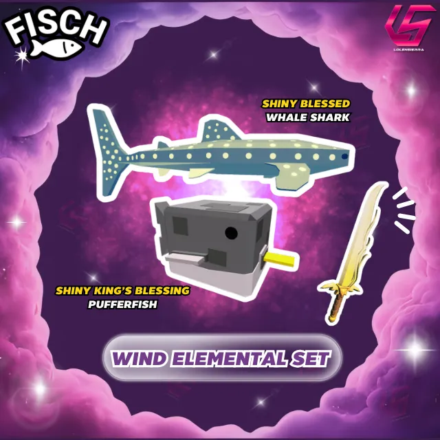 Fisch Wind Elemental Set - Other Game Item - Gameflip