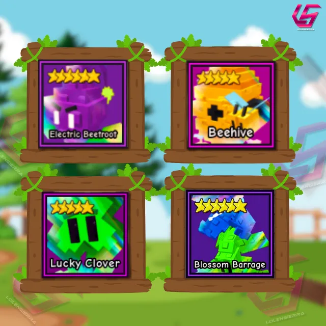 Garden Tower Defense Combo Set - Garden Tower Defense Game Item - Gameflip