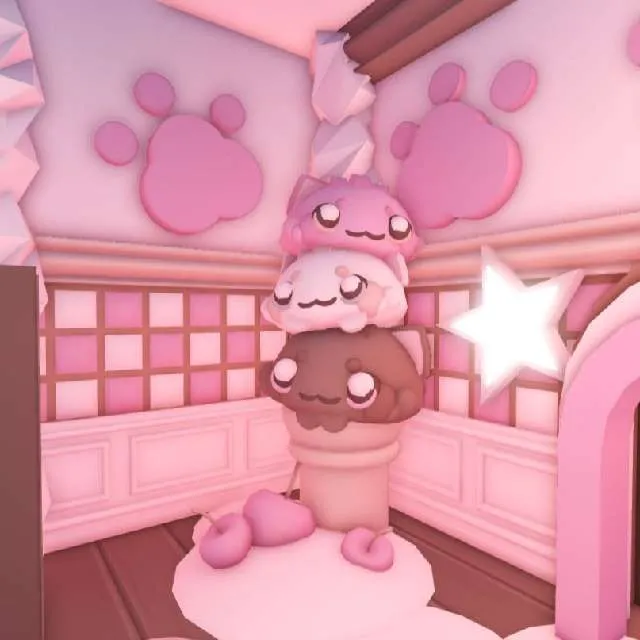 🍦🍓 Neapolitan Cakery Home 🍫🌸 - Adopt Me Game Item - Gameflip