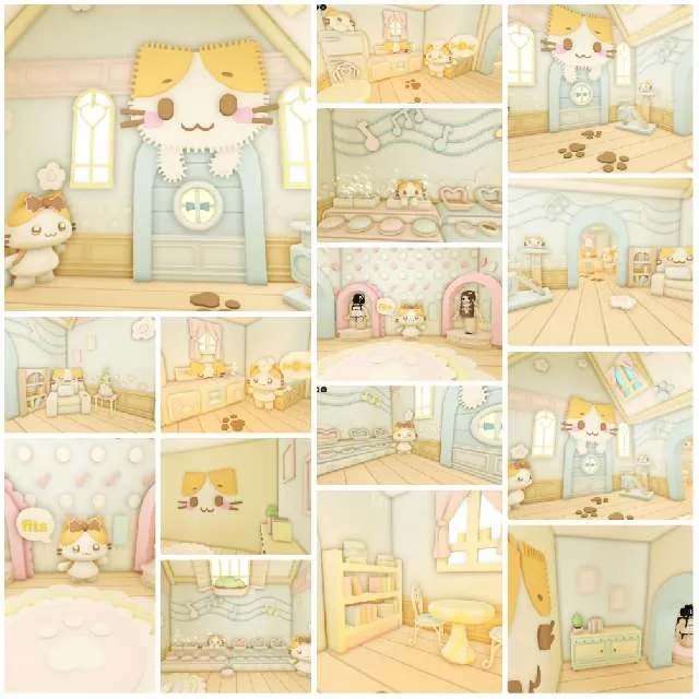 🎀🍡 Masyumaro Pastel Grind Home 🧸🌸🐱 - Adopt Me Game Item - Gameflip