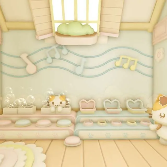 🎀🍡 Masyumaro Pastel Grind Home 🧸🌸🐱 - Adopt Me Game Item - Gameflip