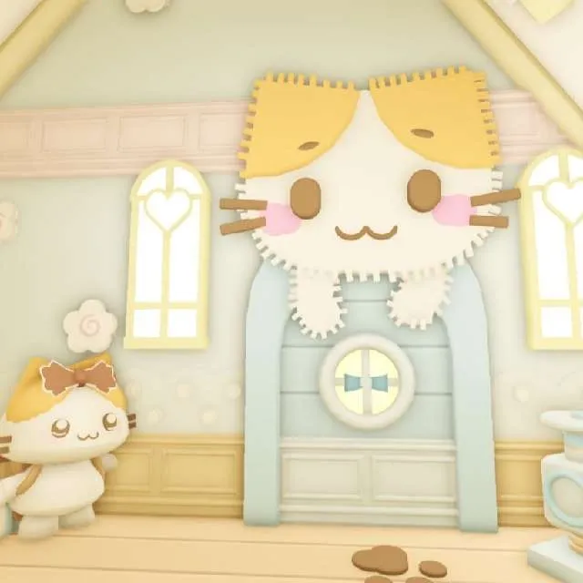🎀🍡 Masyumaro Pastel Grind Home 🧸🌸🐱 - Adopt Me Game Item - Gameflip
