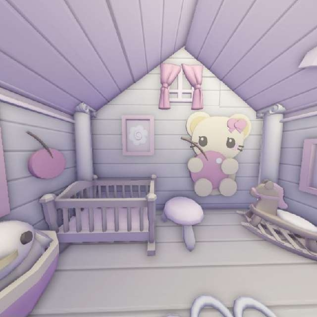 Cutecore Pink Tiny House with Duck Pond - Adopt Me Game Item - Gameflip