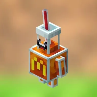 MINECRAFT X MCDONALDS – SODA POTION SKIN - Other Game Item - Gameflip