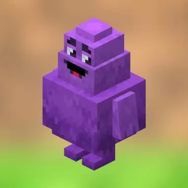 MINECRAFT X MCDONALDS – GRIMACE EGG SKIN - Other Game Item - Gameflip