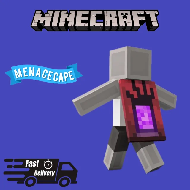 MINECRAFT - MENACE CAPE - Other Game Item - Gameflip