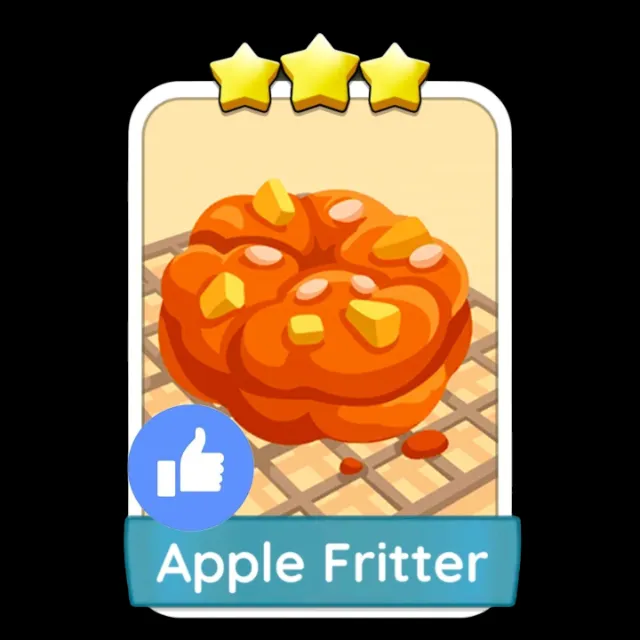 Apple Fritter 3⭐ Monopoly Go Sticker - Monopoly Go! Game Item - Gameflip