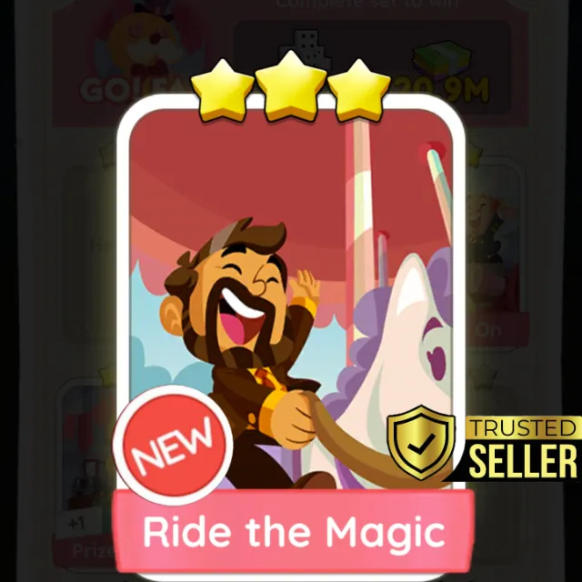 Ride the Magic Monopoly GO - Monopoly Go! Game Item - Gameflip