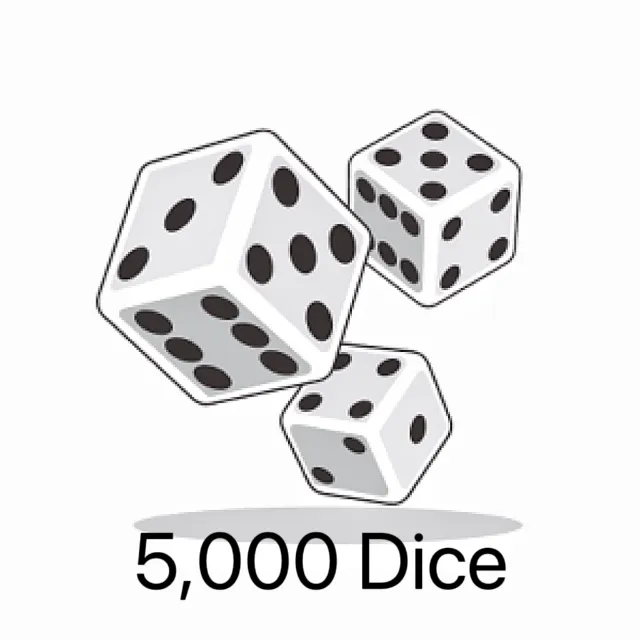 Dice Boosting - 5,000 Dice - Monopoly Go! Game Items - Gameflip