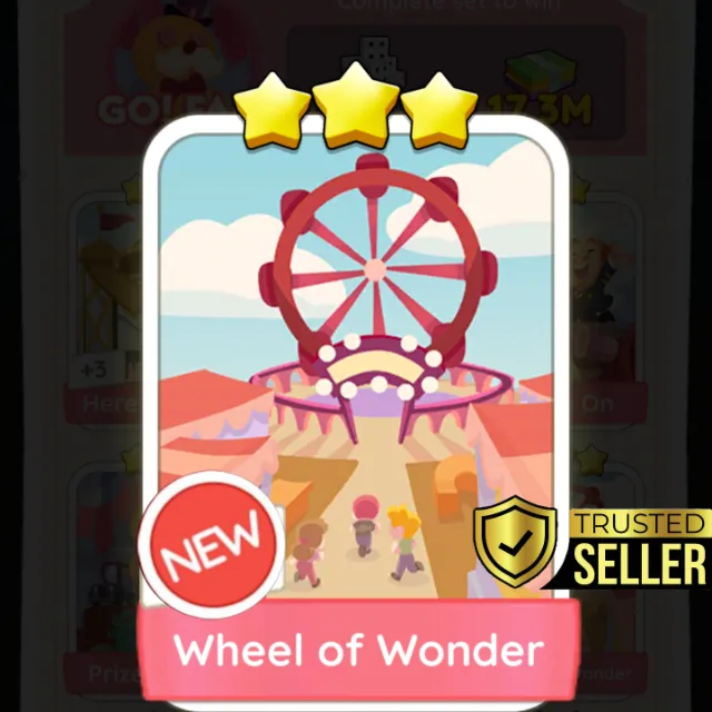 Wheel of Wonder Monopoly GO - Monopoly Go! Game Item - Gameflip