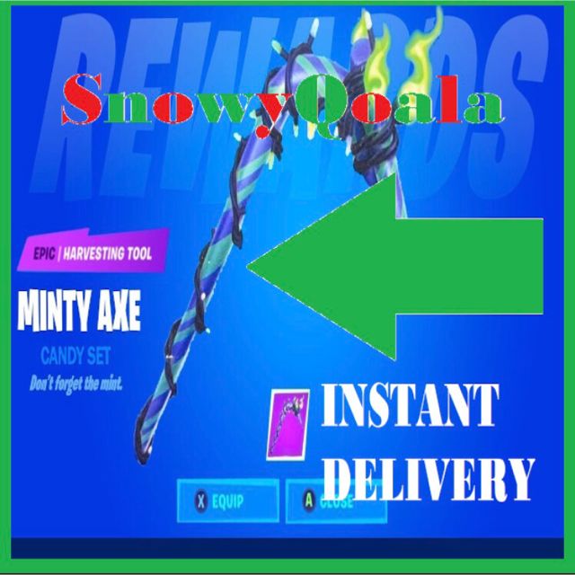 Code | Minty Pickaxe - Game Items - Gameflip