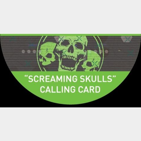 Code | Skulls Calling Card - Game Items - Gameflip