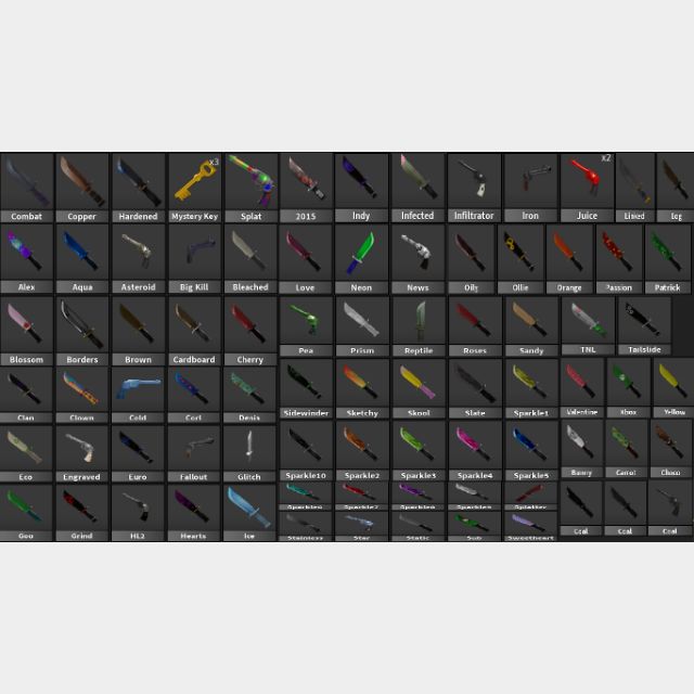 Bundle | MM2 Common weapons - Game Items - Gameflip