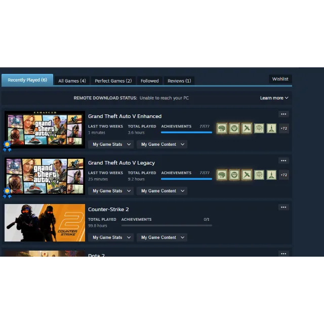 Grand Theft Auto V Enhanced and Legacy editions on Steam account,30 ...